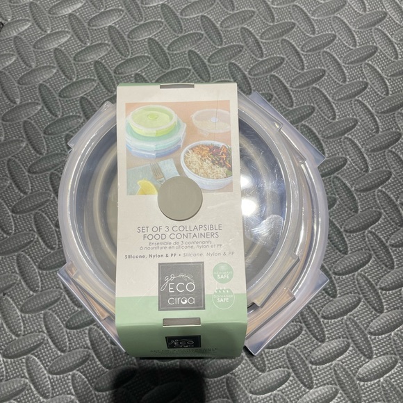 Kitchen | New Set Of 3 Collapsible Food Containers | Poshmark